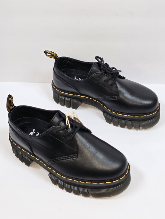 Dr. Martens | Shoes | Dr Martens Audrick 3 Eye Black Nappa Leather ...